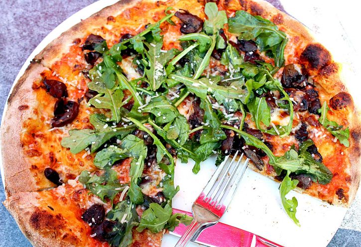 Earthy Savoury Mushroom Pizza | Hidden Gems Vancouver