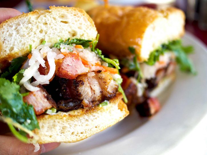 Crispy Pork Belly Sandwich | Hidden Gems Vancouver