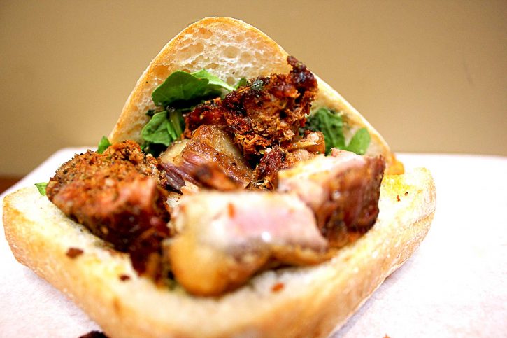 Roasted Pork Belly Sandwich for Grouse Grind Challengers | Hidden Gems ...