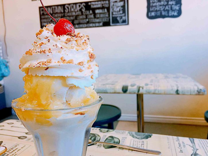 Delightfully Classic Pineapple Sundae | Hidden Gems Vancouver
