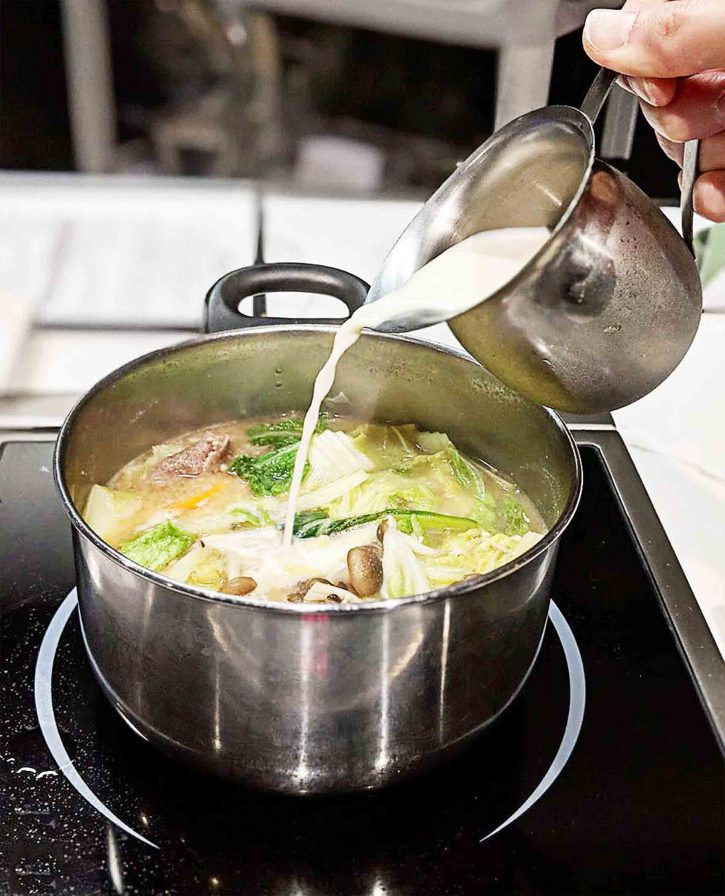 Miso Sesame Soy Milk Hot Pot | Hidden Gems Vancouver