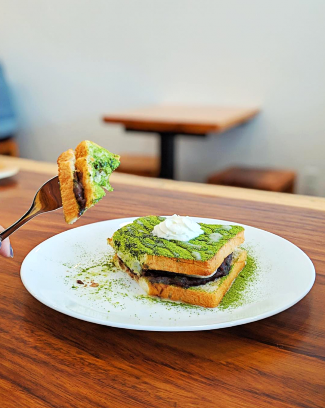 Matcha Red Bean Toast | Hidden Gems Vancouver