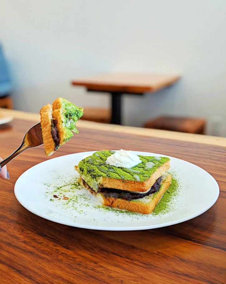 Matcha Red Bean Toast | Hidden Gems Vancouver
