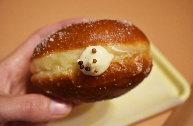 Ultra Fluffy Vanilla Brioche Donut | Hidden Gems Vancouver