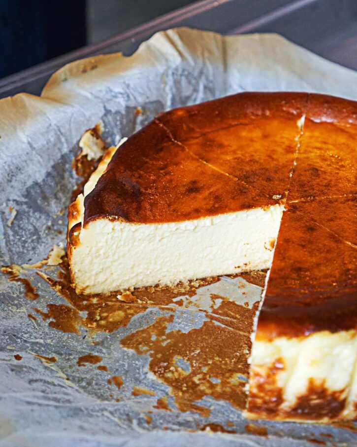 Creamy Basque Cheesecake | Hidden Gems Vancouver