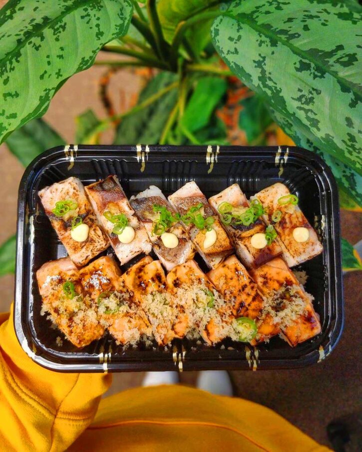 Melt-In-Your-Mouth Salmon Oshi | Hidden Gems Vancouver