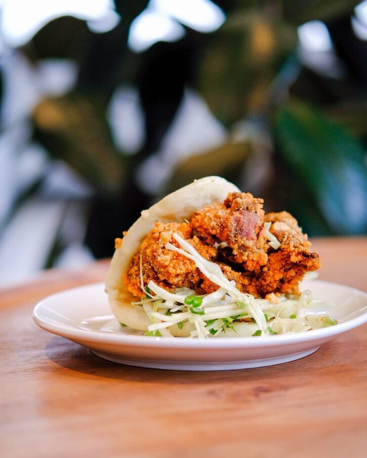 Crispy Chicken Bun | Hidden Gems Vancouver