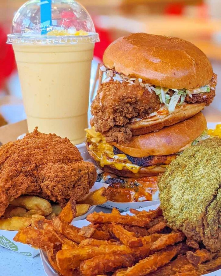 Fried Chicken Sandwich Combo | Hidden Gems Vancouver