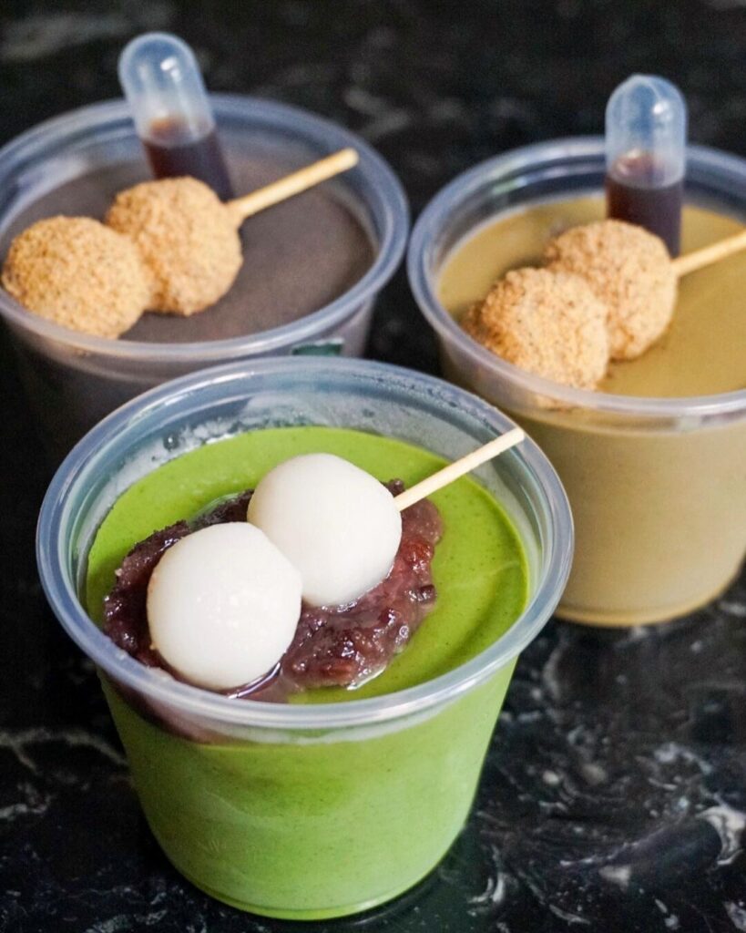 Matcha Tea Pudding | Hidden Gems Vancouver
