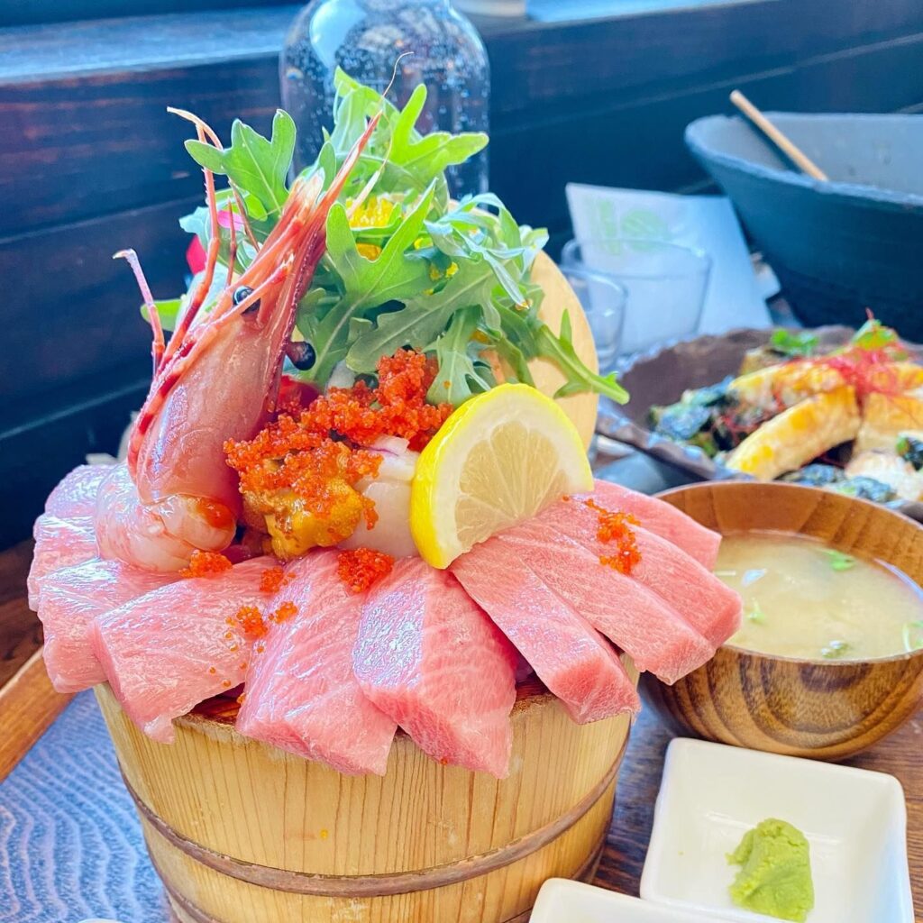 Otoro Blue Fin Tuna Deluxe Seafood Bowl | Hidden Gems Vancouver