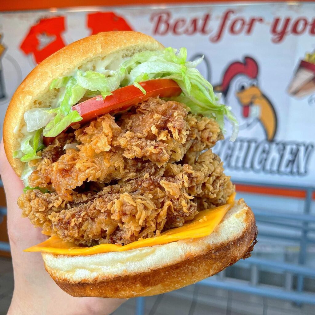 Crispy Chicken Burger | Hidden Gems Vancouver