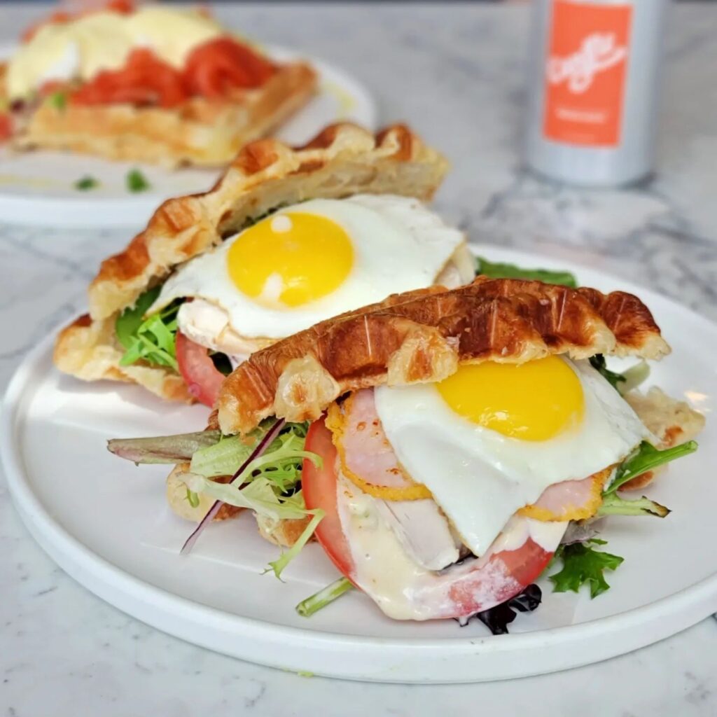 Croffle Club Sandwich | Hidden Gems Vancouver