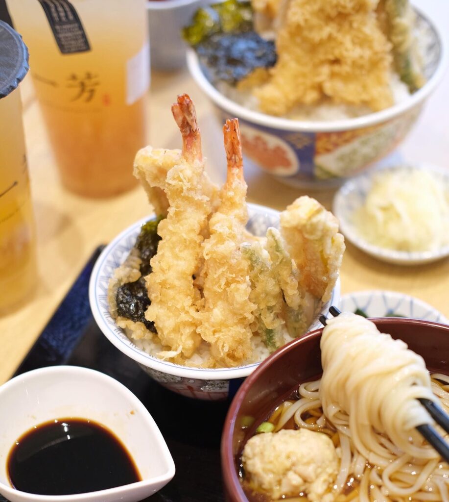 Inaniwa Chicken Ball Udon with Mini Tendon | Hidden Gems Vancouver