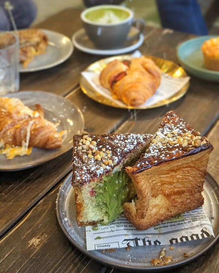 Matcha Cube Croissant | Hidden Gems Vancouver