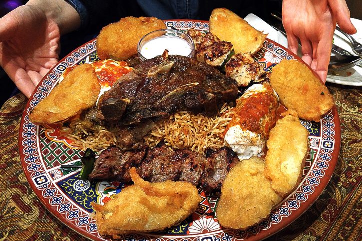 Authentic Afghan Platter | Hidden Gems Vancouver
