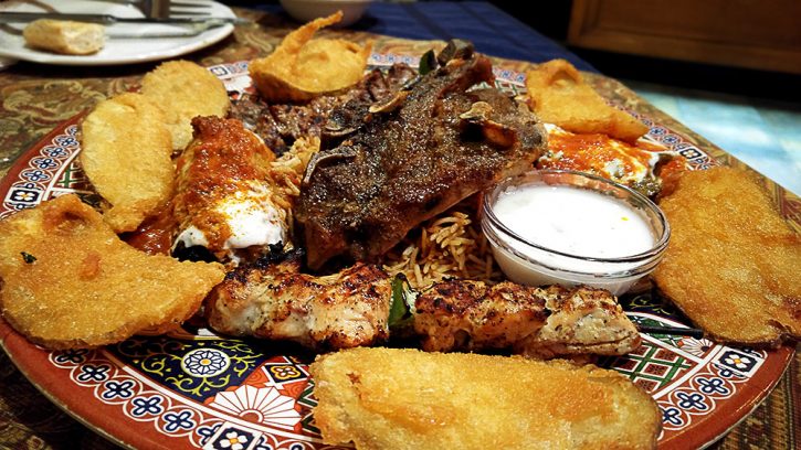 Authentic Afghan Platter | Hidden Gems Vancouver
